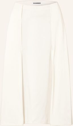 Jil Sander Satinrock weiss