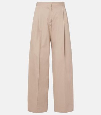 Jil Sander Pantalon ample en coton