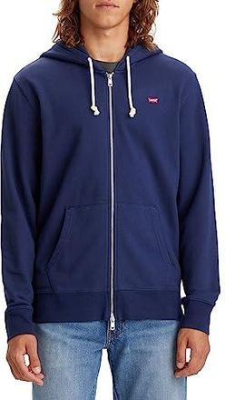 Levi's New Original Zip Up Sweatshirt Homme, Naval Academy, XS