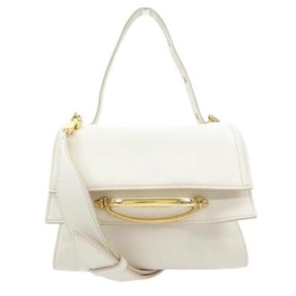 Alexander McQueen Pre-owned Leder Schultertasche - - Pre-owned - Damen - Wei&szlig; - ONE SIZE