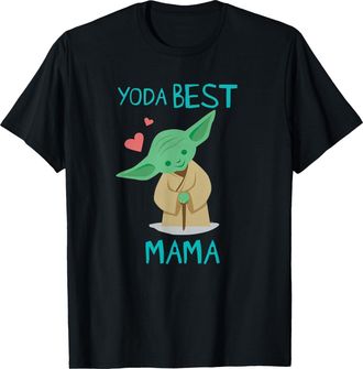 Star Wars Yoda Best Mama Yoda Chibi Portrait Mothers Day T-Shirt