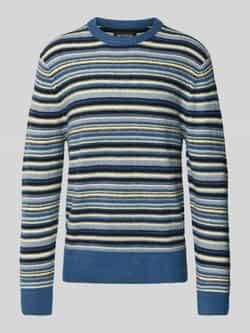 Scotch & Soda Regular Fit Strickpullover mit Streifen-Muster