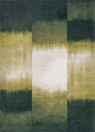 Louis De Poortere Louis De Poortere Teppich Meditation Aquarelle gruen