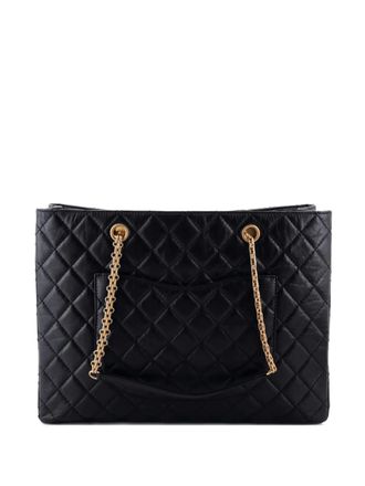 Chanel Front Pocket Reissue 2.55 Tote Quilted Aged Calfskin shoulder bag - Schwarz