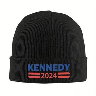 Generic Casquettes de Baseball pour Hommes Hommes, votez Kennedy 2024 pour Le pr&eacute;sident Casquette tricot&eacute;e Chaude Chapeau Bonnet de Mode Automne Hiver Tuques 