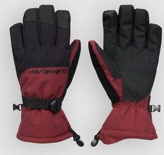 Quiksilver Mission Handschuhe oxblood red