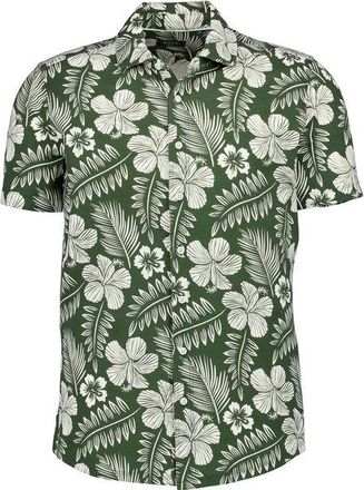 N.Z.A. Herren Kurzarmhemd grün