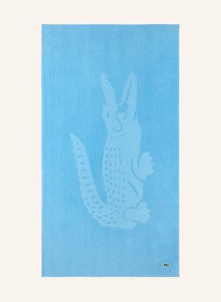 Lacoste Strandtuch Lsport blau