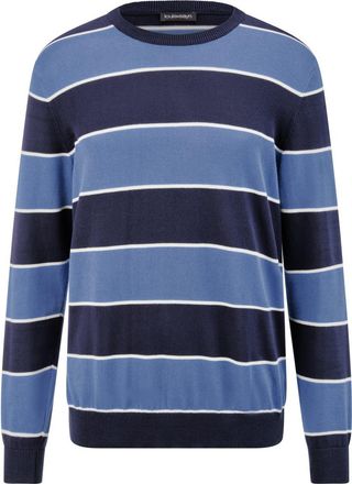 Louis Sayn Rundhals-Pullover Louis Sayn blau