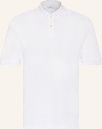 Eton Jersey-Poloshirt weiss