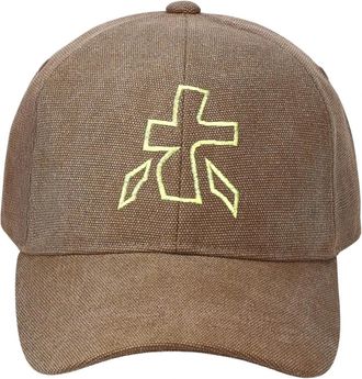 Premiata Femme, Accessoires, Brun, Taille: 60 CM Ball 08 Baseball Cap