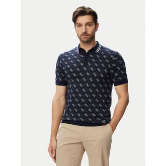 Guess Poloshirt M6YR10 Z0915 Dunkelblau Regular Fit