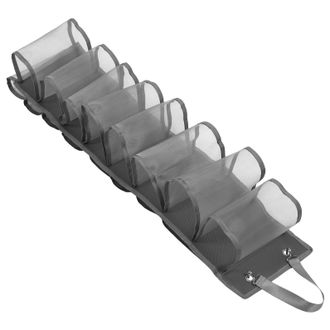 Artibetter Multifunktionaler Legging Organizer mit F&auml;chern aus Robustem Faltbarer H&auml;ngender Aufbewahrungsbeutel f&uuml;r Yoga Hosen Schuhe Handt&uuml;cher Platzsparend f&uuml;r