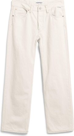 Armedangels Herren Straight Jeans recycelter Baumwolle AARY Regular Fit Undyed