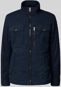 Tom Tailor Regular Fit Jacke aus reiner Baumwolle