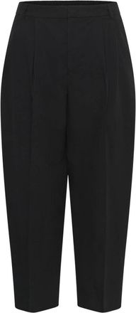 Part Two Femme, Pantalons, Noir, Taille: 48 FR Cropped Pantalons