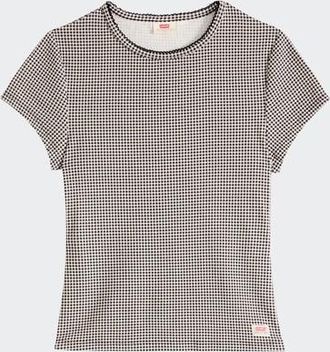 Levi's T-shirt moulant en coton m&eacute;lang&eacute; - Taille L