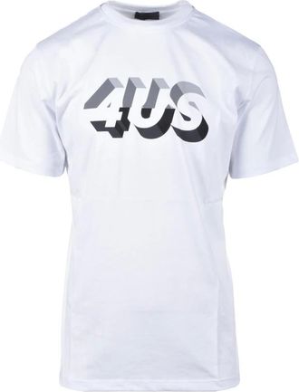 Cesare Paciotti Homme, Tops, Blanc, Taille: S tshirt