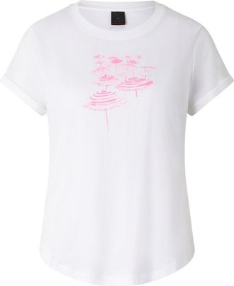 Bogner Fire + Ice T-Shirt Debra f&uuml;r Damen - Wei&szlig;/Pink - XXL