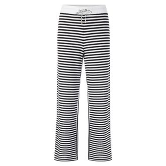 Marc Cain Femme, Pantalons, Multicolore, Taille: 42 FR Striped Washington Pantalons