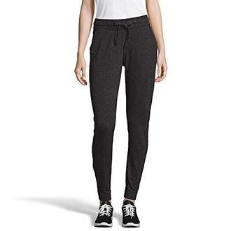 Hanes Jogging avec Poches Pantalon de survêtement, Gris, L Femme