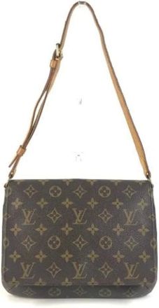 Louis Vuitton Sac bandouli&egrave;re vintage monogramme doccasion - Femme - Pre-owned - Brun - Taille: ONE Size