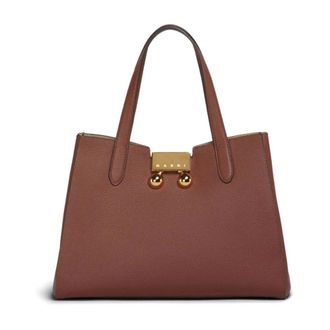 Marni Femme, Sacs, Rouge, Taille: ONE Size Sac cabas