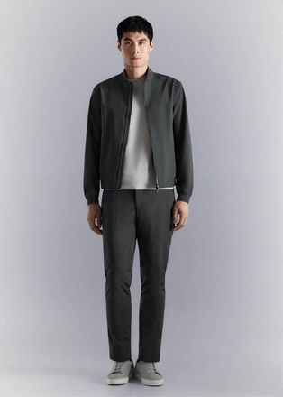 Mango Veste bomber r&eacute;sistante &agrave; leau gris fonc&eacute; - Homme - XXL - MANGO MAN