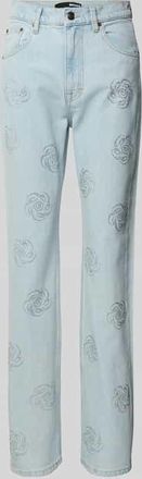 Rotate Jeans mit 5-Pocket-Design