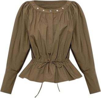 Tory Burch Damen, Blusen & Hemden, Gr&uuml;n, 2XSGr&ouml;&szlig;e