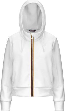 K-Way Femme, Sweatshirts et sweats &agrave; capuche, Blanc, Taille: 38 FR Divine Light Spacer