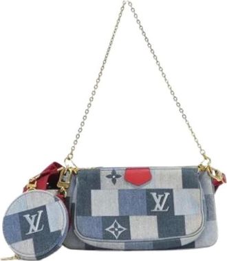 Louis Vuitton Pre-owned Pochette - Femme - Pre-owned - Bleu - Taille: ONE Size