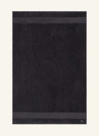 Lacoste Badetuch Llecroco schwarz