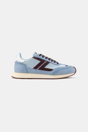 Z&egrave;ta Herren vegan Sneaker Omega Azul Blau