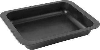 Zenker Ofenbackform (33 x 5,5 x 25 cm) SPECIAL COOKING, rechteckige Ofenform mit Antihaftbebeschichtung, Backform mit extra hohem Rand (Farbe: Schwarz), Meng