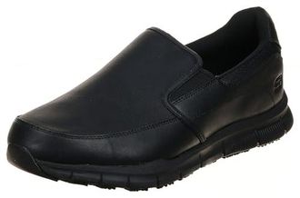 Skechers Chaussures de Travail Nampa-Groton Food Service Shoe, Noir polyur&eacute;thane, 9,5 W US, Noir, 43 EU