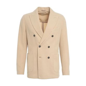 Circolo 1901 Zweireihiger Blazer - - Jackets - Herren - Beige - 2XL