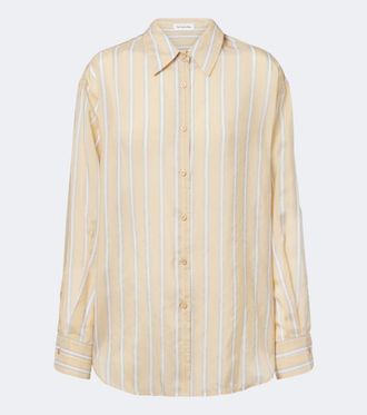 Frankie Shop Chemise Peri &agrave; rayures