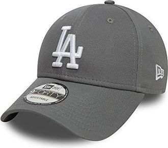 New Era Los Angeles Dodgers 9forty Adjustable Cap League Essential Grey/White - One-Size