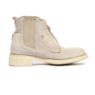 La Martina Vintage-Effekt Kurzstiefel aus Beigem Wildleder - - Shoes - Damen - Beige - 37 EU