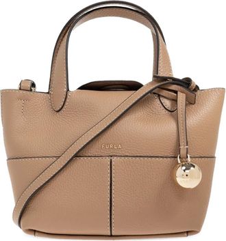 Furla mini sac cabas Primrose - Tons neutres