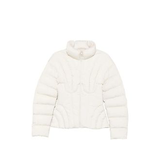 Elisabetta Franchi Quilted High-neck Jacket