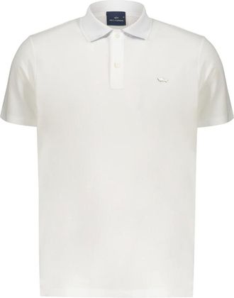 Paul & Shark Homme, Tops, Blanc, Taille: 2XL Polo &agrave; manches courtes