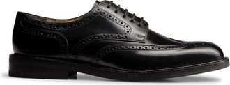 CHARLES TYRWHITT Budapester Derby-Schuhe aus hochglänzendem Leder mit Gummisohle - Schwarz