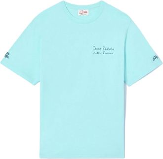 MC2 Saint Barth Homme, Tops, Bleu, Taille: XL Portofino T-shirt