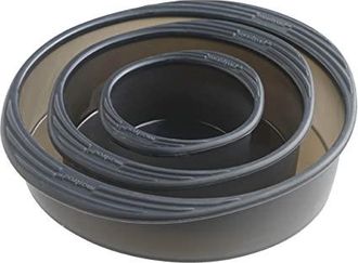 Mastrad Mastrad F40414 Springformen, Silikon, grau, 5 x 30 x 24,5 cm