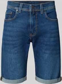 Pierre Cardin Regular Fit Shorts in Denim-Optik