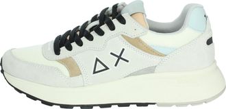 Sun 68 Unisex Sunday DAD Sneaker, Bianco Panna, 45 EU