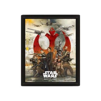 Star Wars Rogue W&auml;hle eine Seite 3D-lentikular Poster,10 x 8 inch
