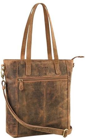 STILORD Layla Sacoche Femme Bandoulière Cuir - Grand Sac à Main et à Bandoulière Shopper Bag, Couleur:torino - marron